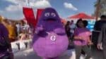 Grimace, The Adored Purple McDonald’s Character, Visits South Africa ...