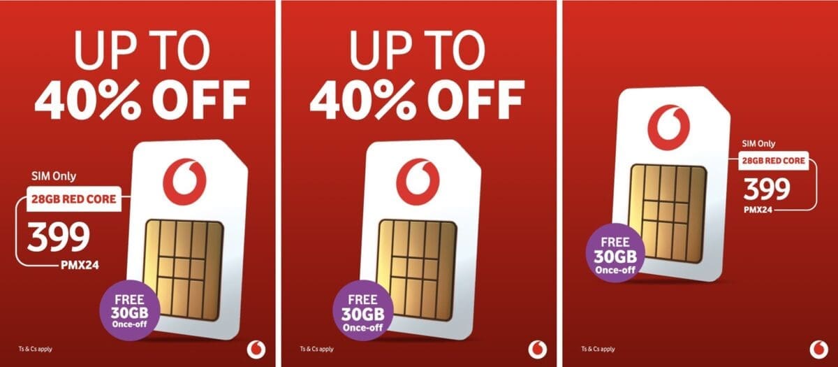 Vodacom Promos: 40% Off Plans + Free Prime Video & Viu